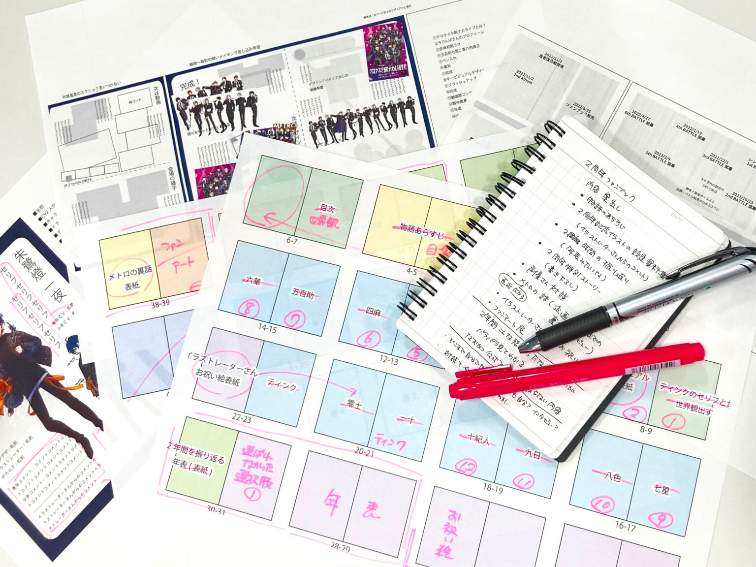 CLOQUESTA 2nd Anniversary BOOKの制作秘話を大公開！ – viviON enter